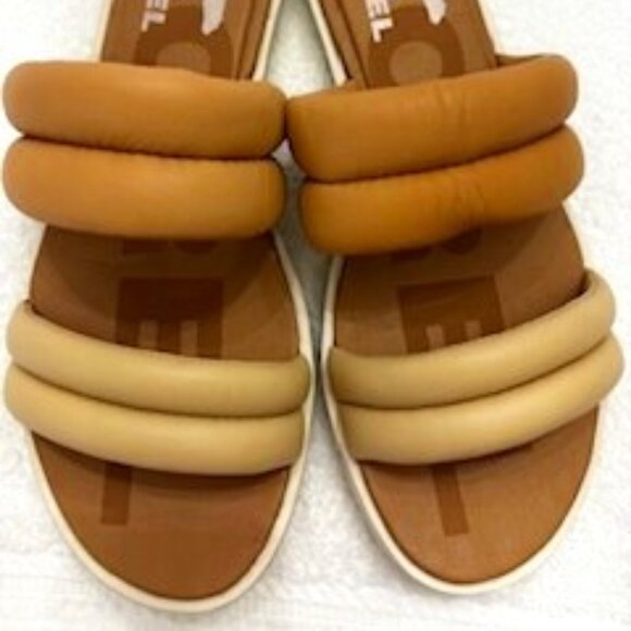 Sorel | Shoes | Sorel Ella Ii Puff Slide Sandals Nwot Size 662 | Poshmark
